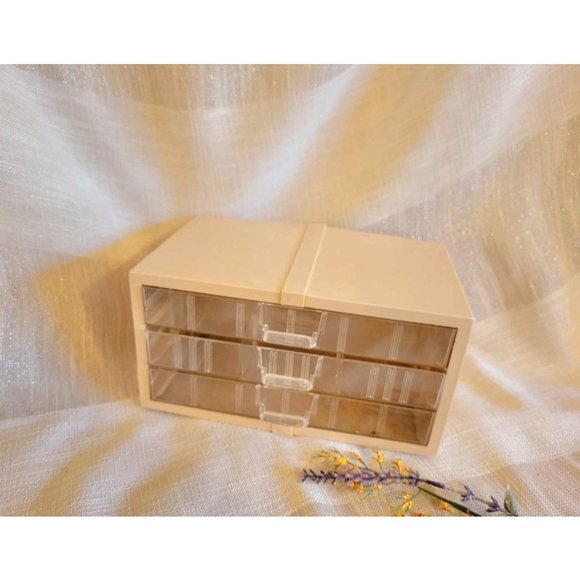 Other | Vintage Pink Decorative Storage Drawers Chest | Poshmark